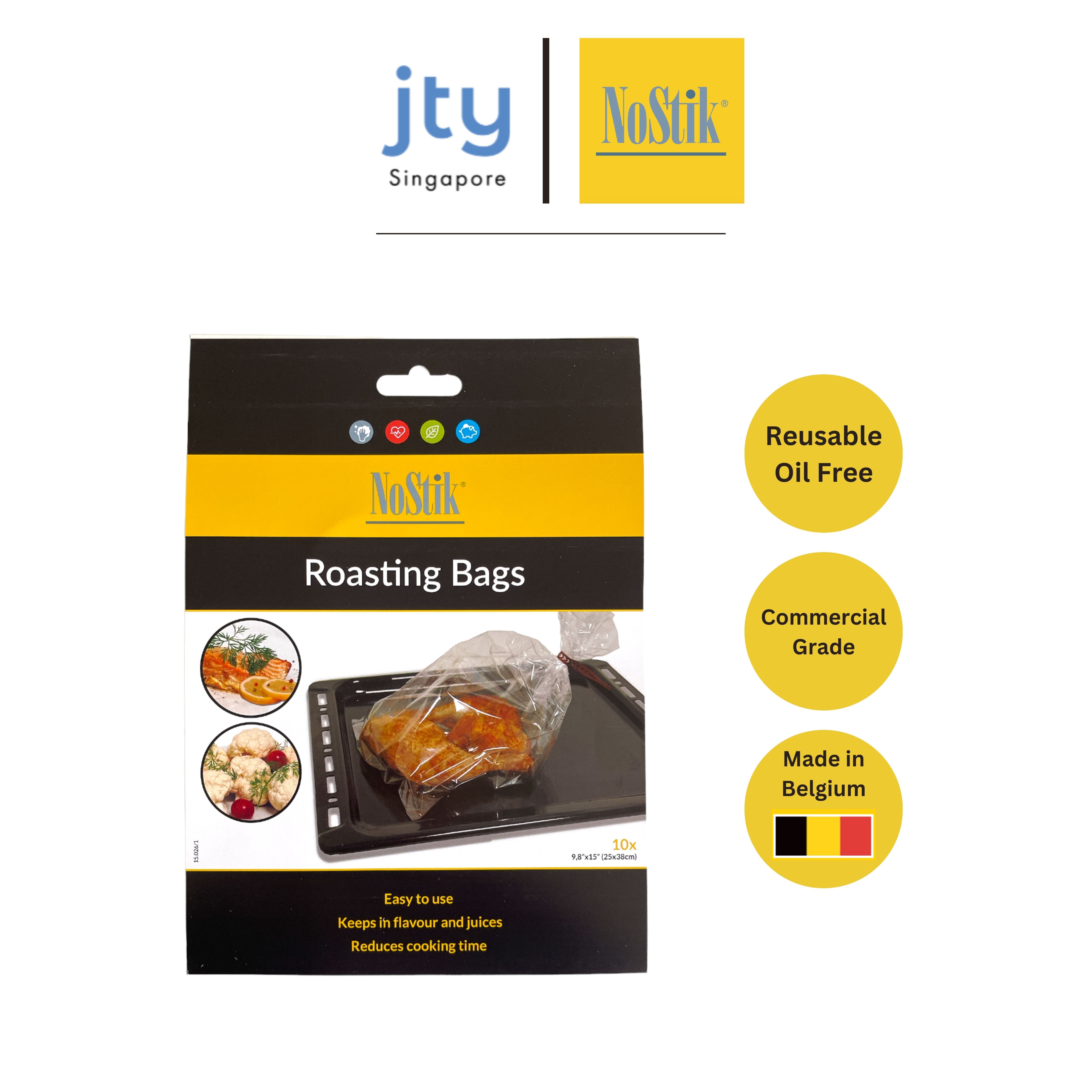 NoStik Roasting Bags Set of 10 – JTY Singapore