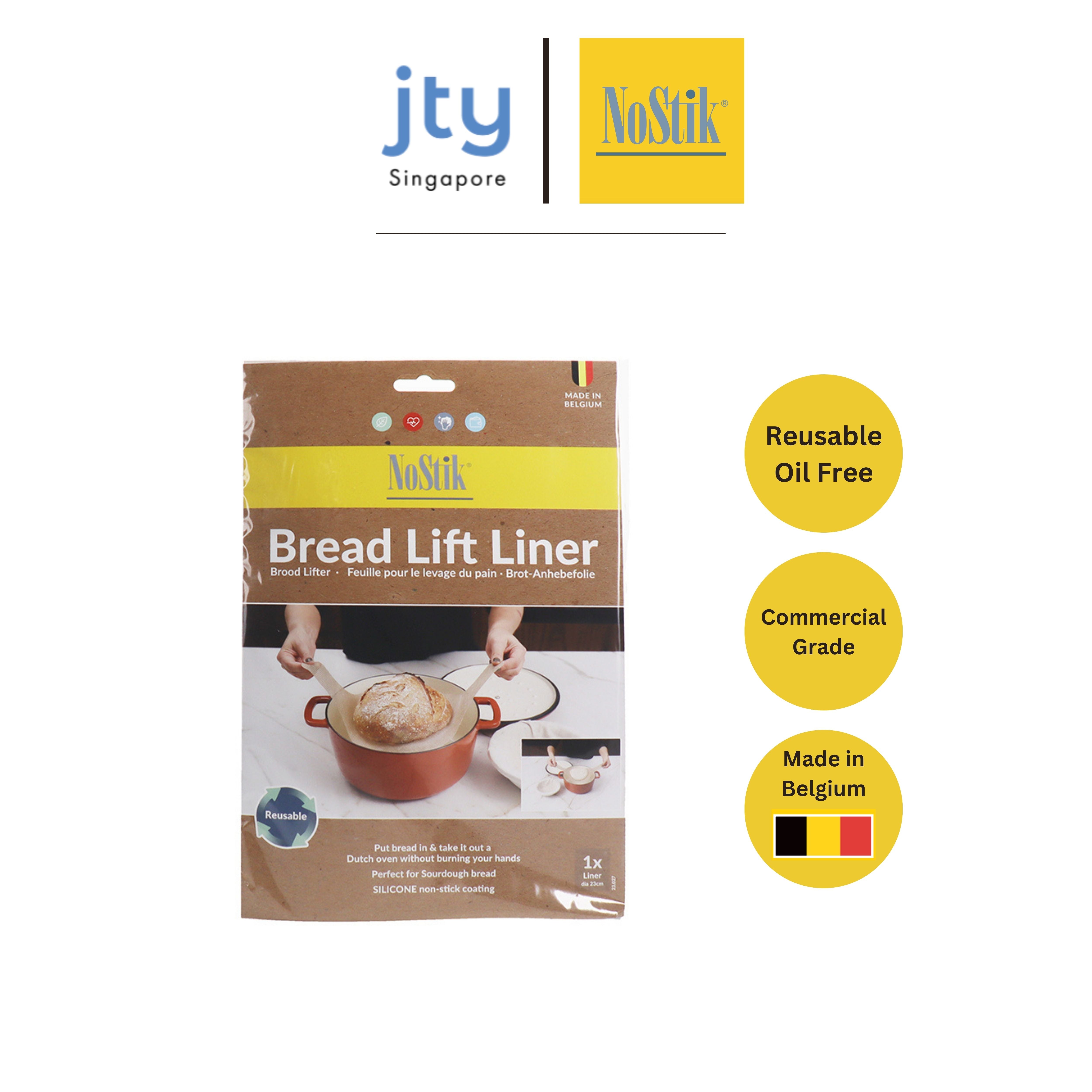 NoStik Silicon Bread Lift Liner – JTY Singapore