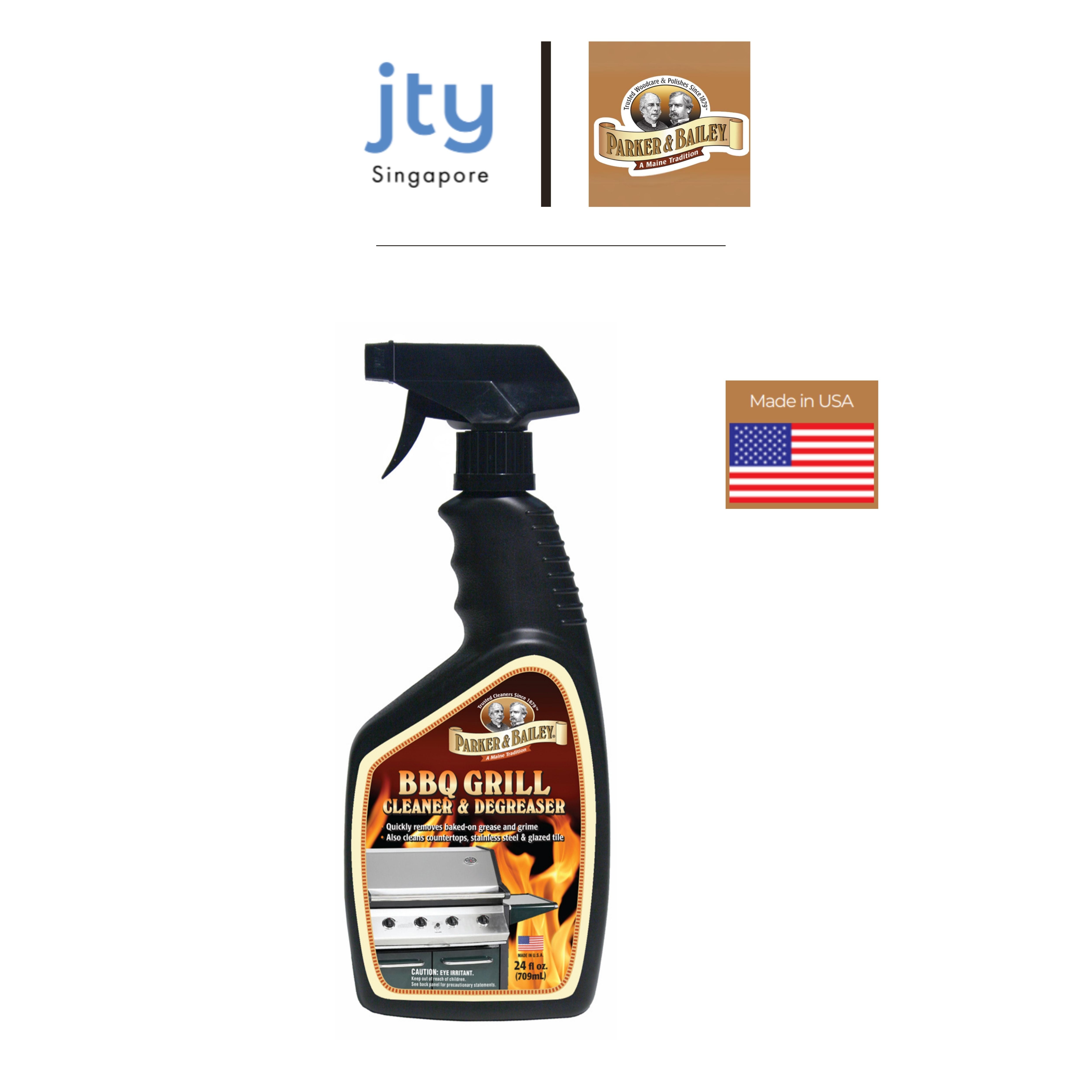 Parker & Bailey BBQ Cleaner & Degreaser - 710ml – JTY Singapore