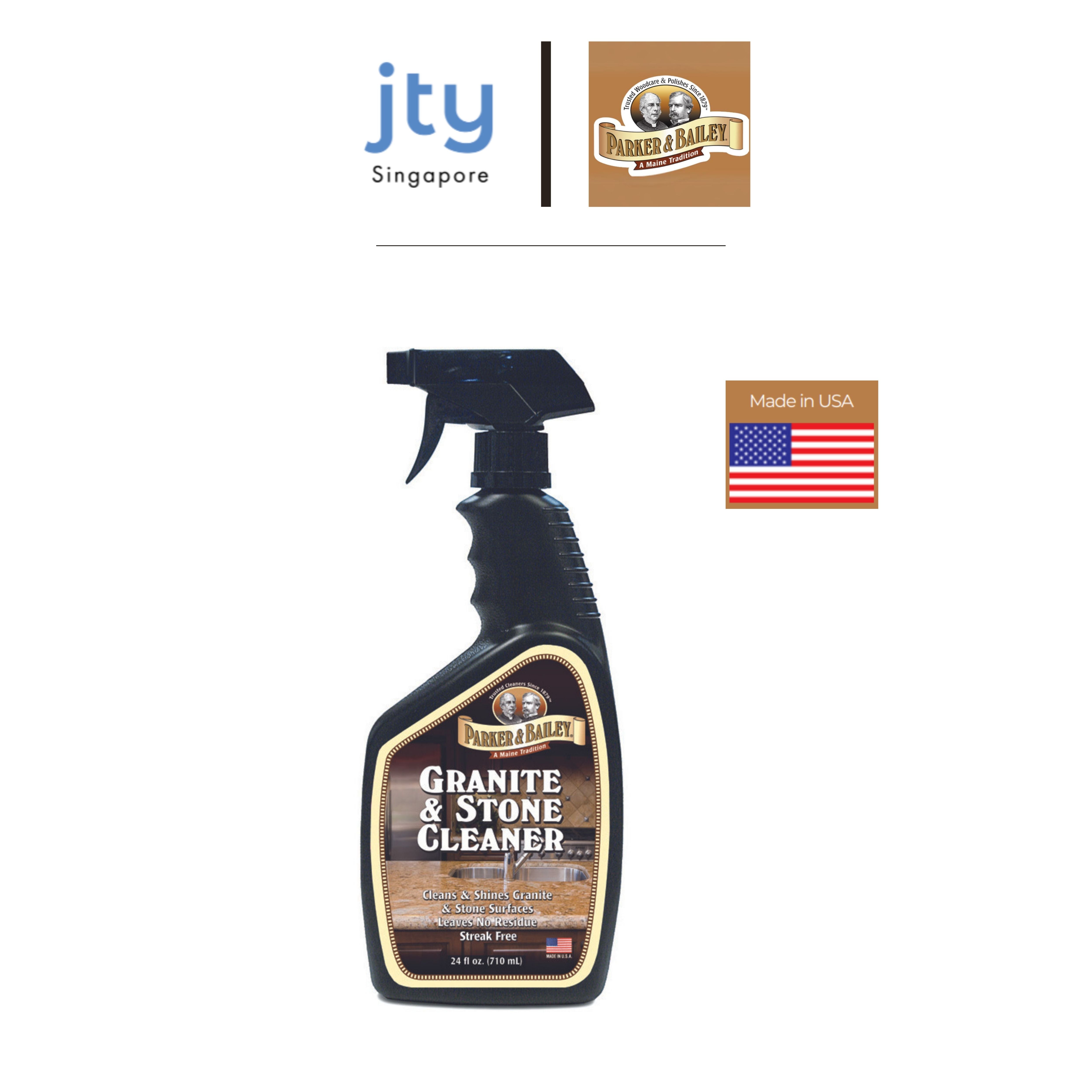 Parker & Bailey Granite & Stone Cleaner - 710ml – JTY Singapore