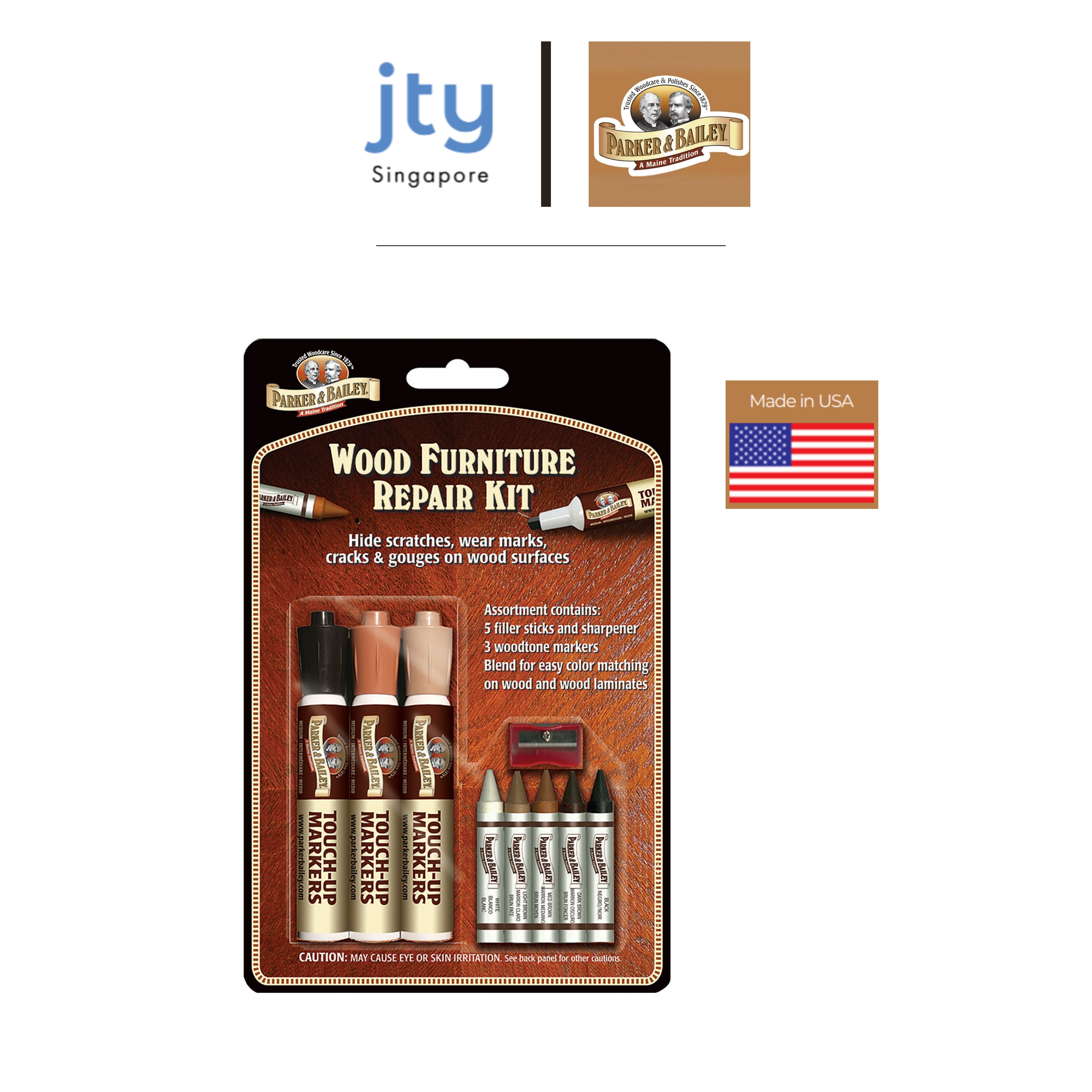 Parker & Bailey Furniture Repair Kit – JTY Singapore