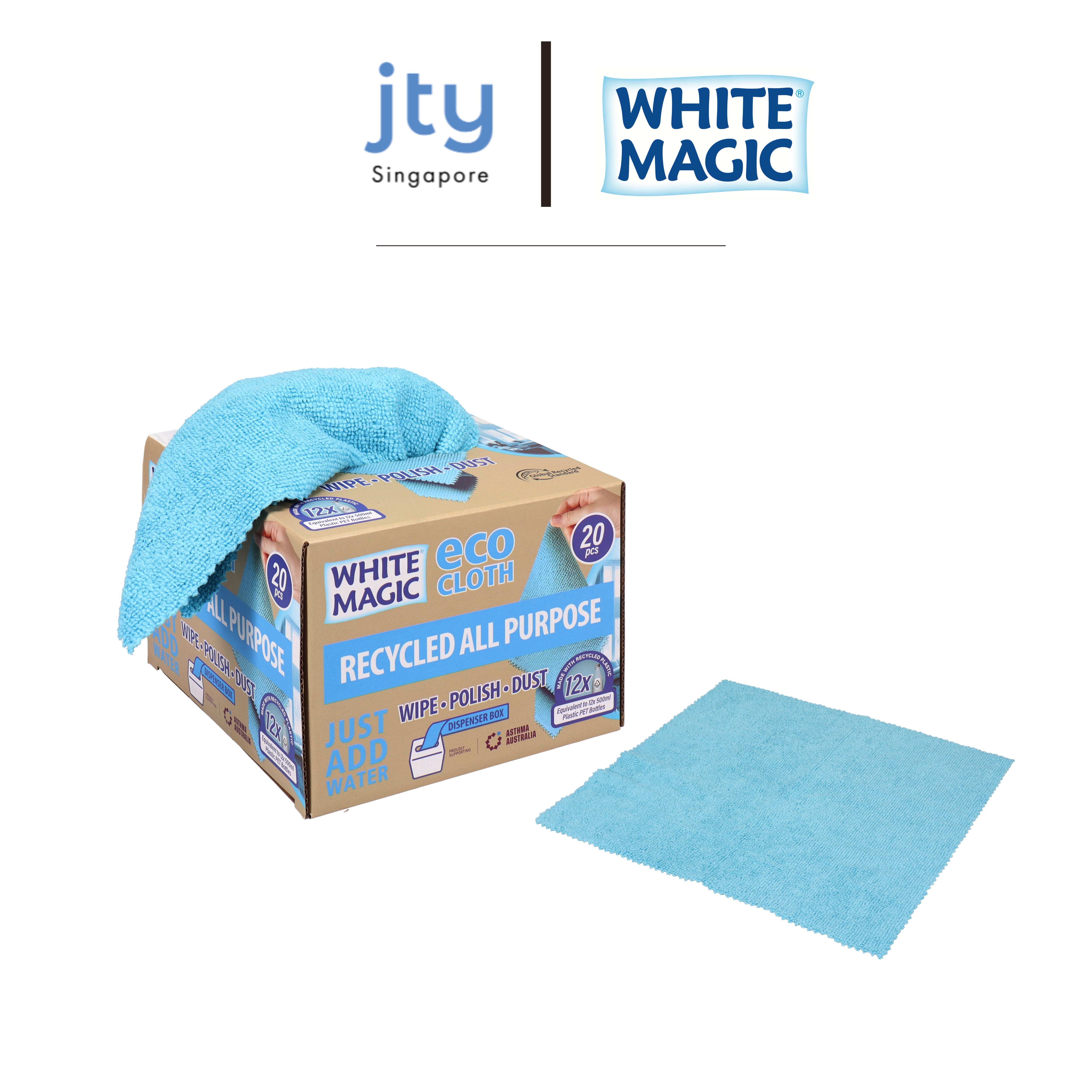 White Magic Eco Cloth Recycled All Purpose – JTY Singapore